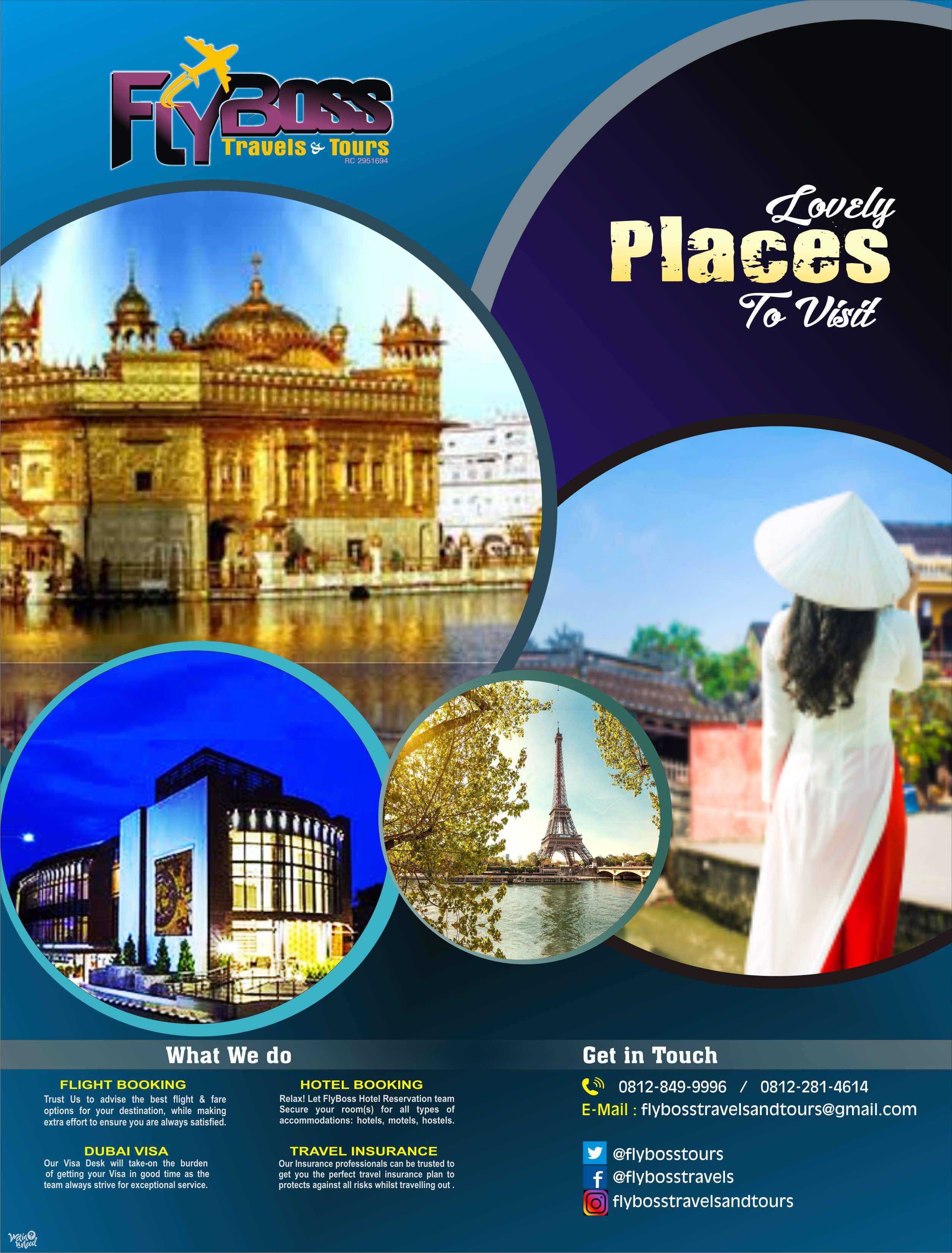 FLYBOSS TRAVELS AND TOURS - Wetinuneed