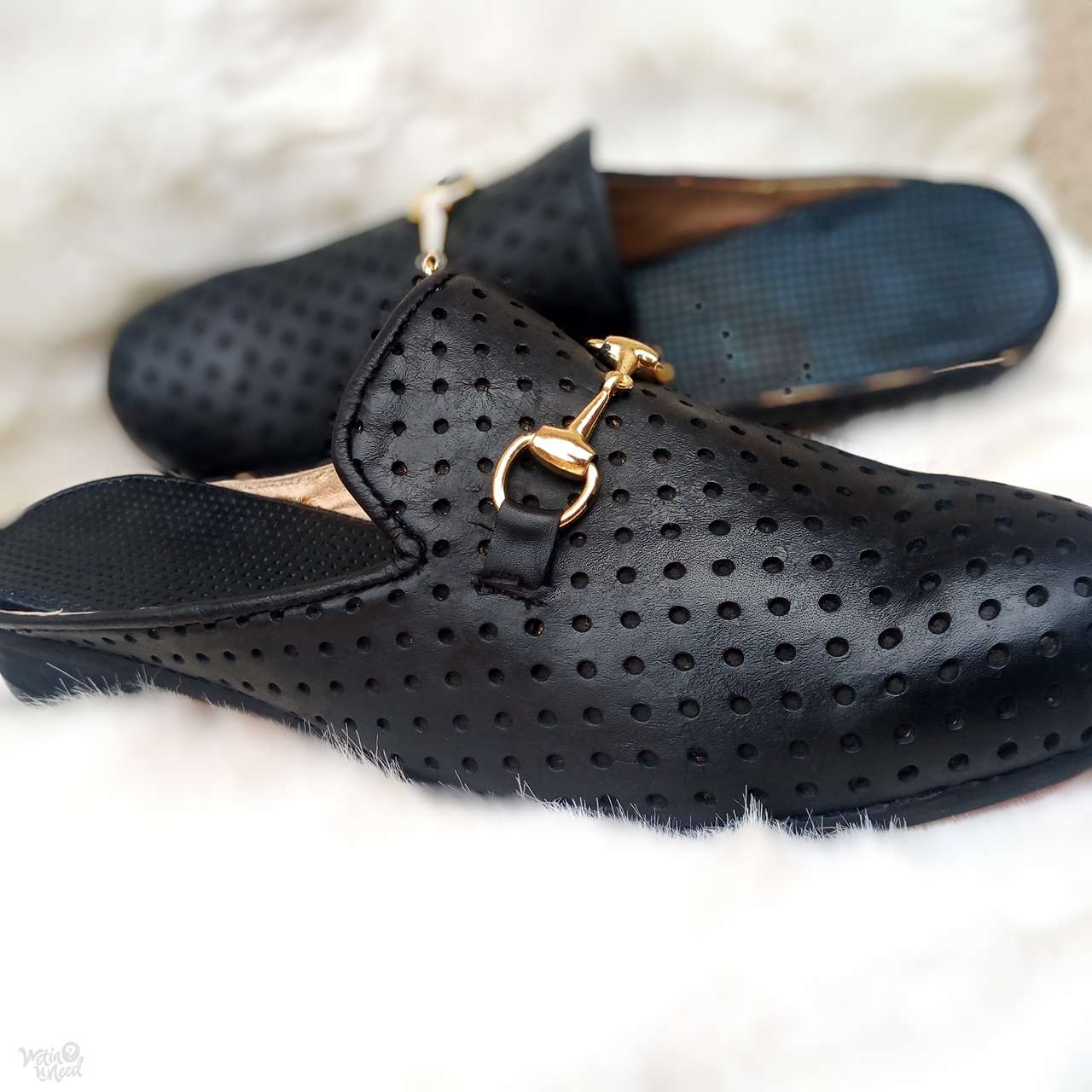 Men’s Leather Half shoe | Who Joshua - Wetinuneed